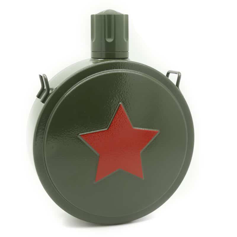 Military Star Hip Flask - Hidden Hip Flask